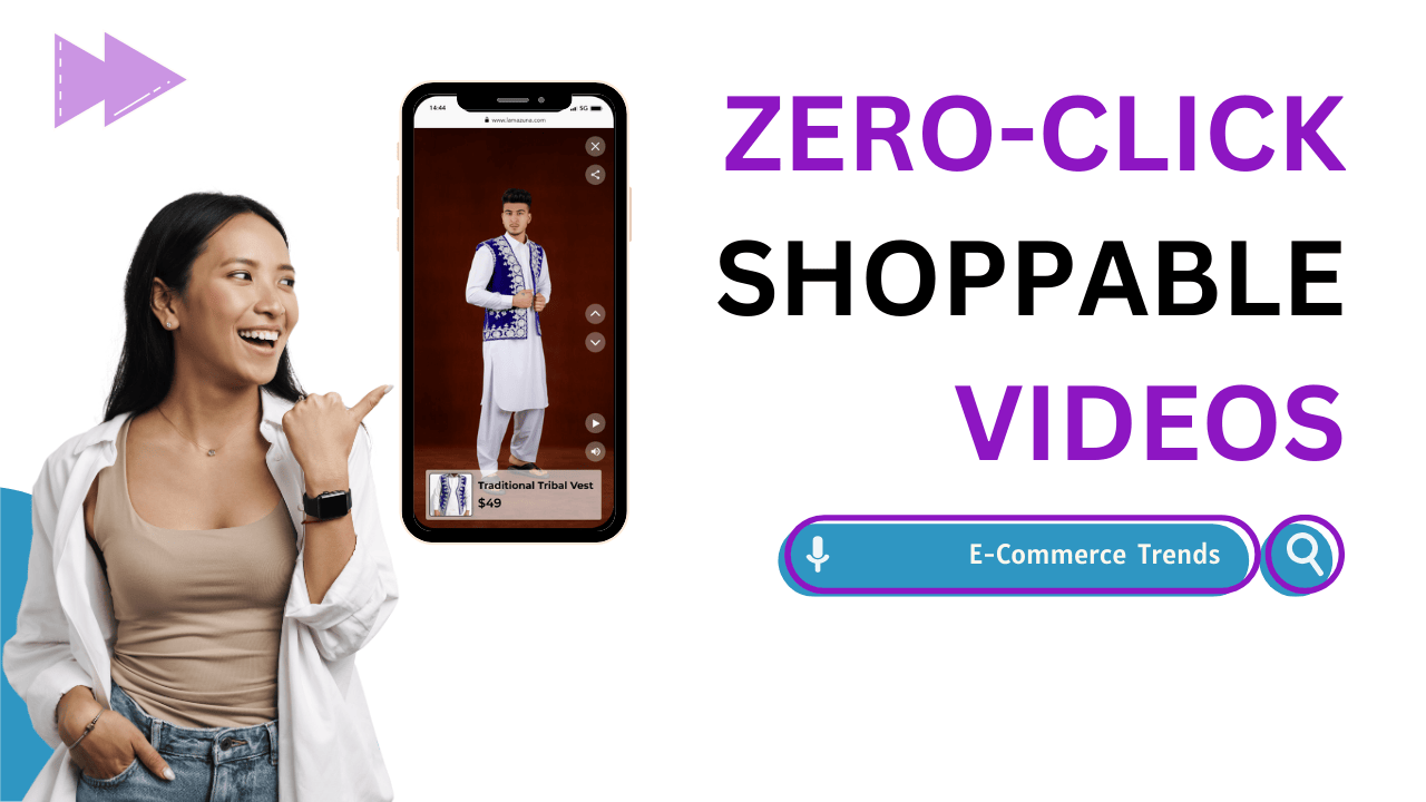 2024 E-commerce trend: zero-click shoppable videos